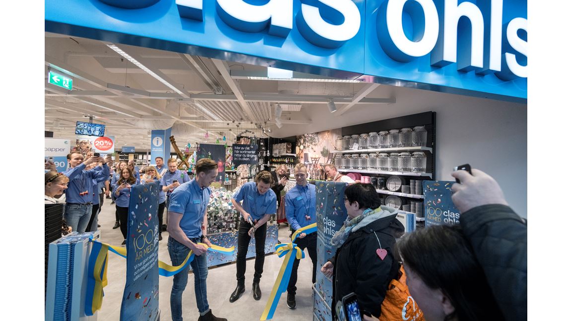 Today Clas Ohlson opened a new store in Gothenburg, Sweden - about ...