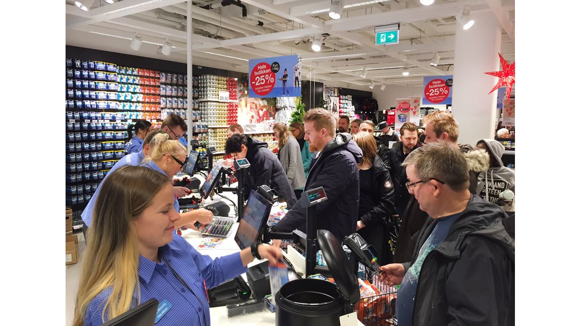 Idag öppnades Clas Ohlsons nya butik i Stjørdal, Norge - about.clasohlson.com