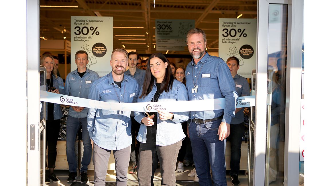 Clas Ohlson's 100th store in Sweden has opened - about.clasohlson.com