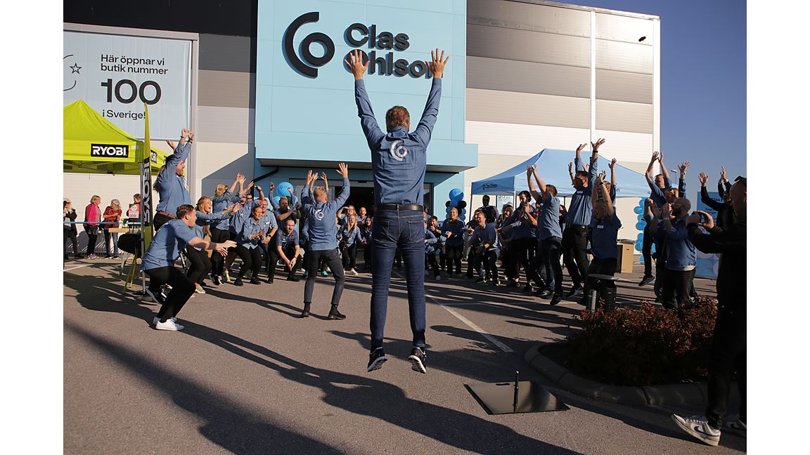 Clas Ohlson's 100th store in Sweden has opened - about.clasohlson.com