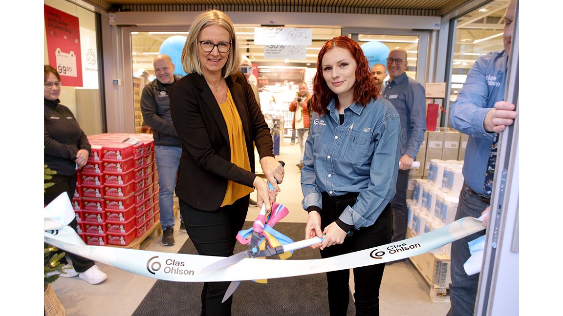 Grand Opening for Clas Ohlson in Tynset, Norway - about.clasohlson.com