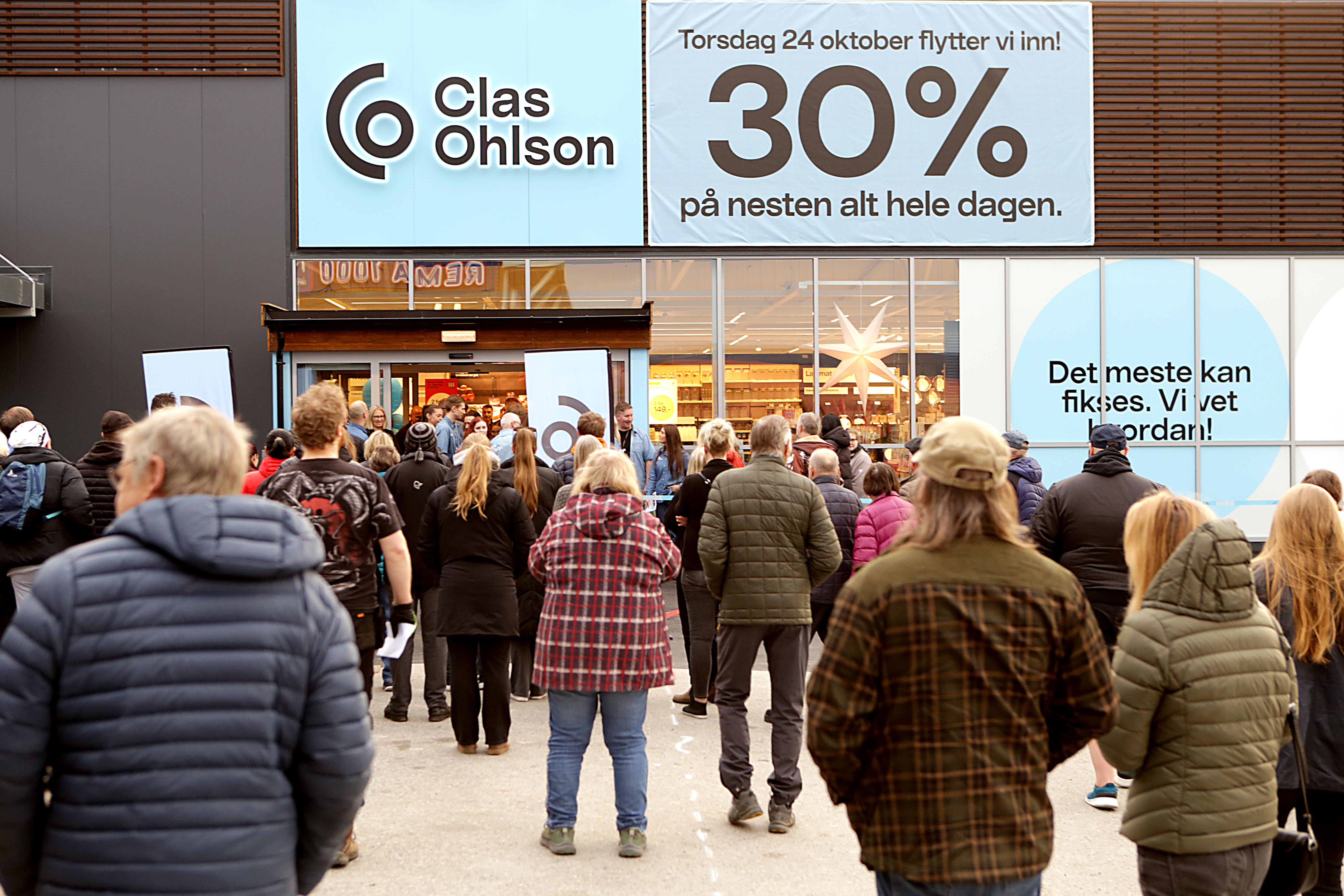 Premiere for Clas Ohlson på Tynset - about.clasohlson.com
