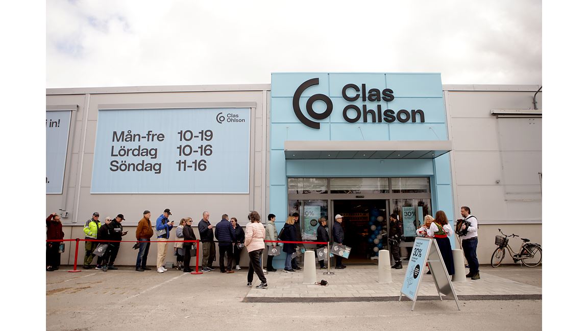 Tredje butiken på tre dagar öppnar – Clas Ohlsons nya butik i Vetlanda är nu öppen - about ...